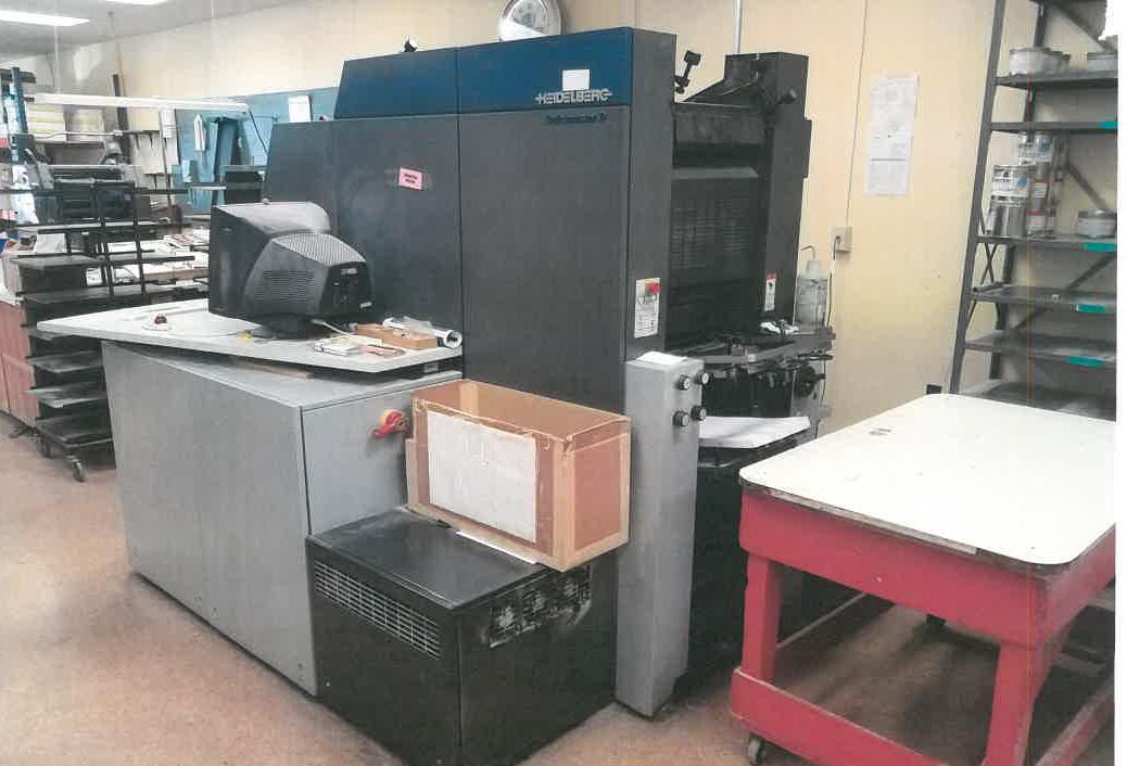 Lot #55: 1999 Heidelberg Quickmaster DI Plus 46-4 Direct Imaging Offset ...